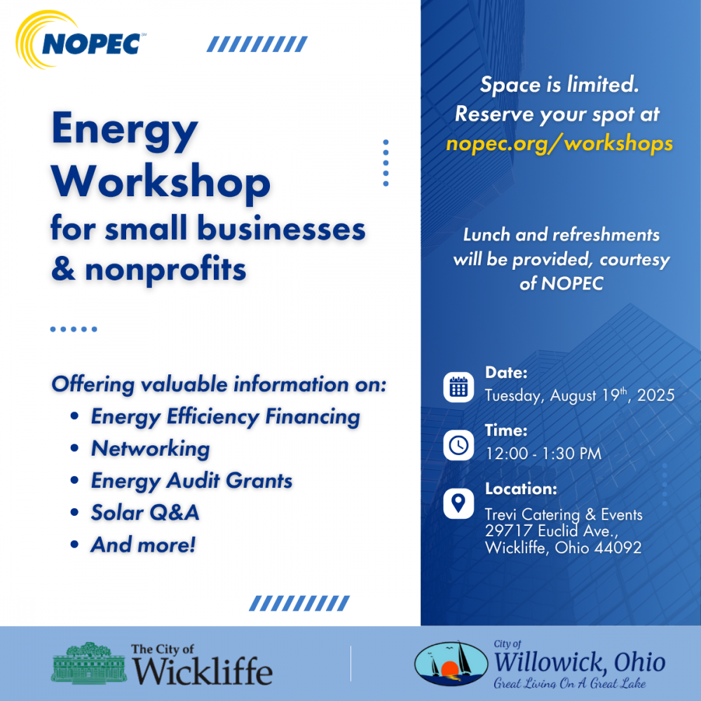 Calling all Wickliffe, Willowick, and Lake County small businesses and nonprofits | Willowick Ohio